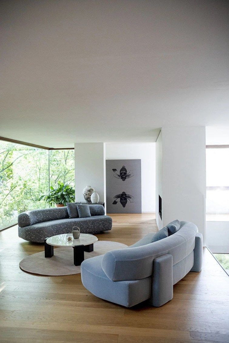 Gogan Sofa 3-Sitzer Combination CA1 Moroso | MOROSO GOGAN CA1 01 MILK S